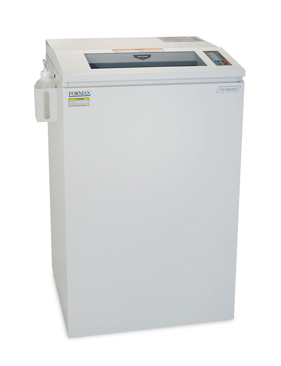 Formax FD 8652CC Cross-Cut AutoOiler Shredder – Shredder Warehouse