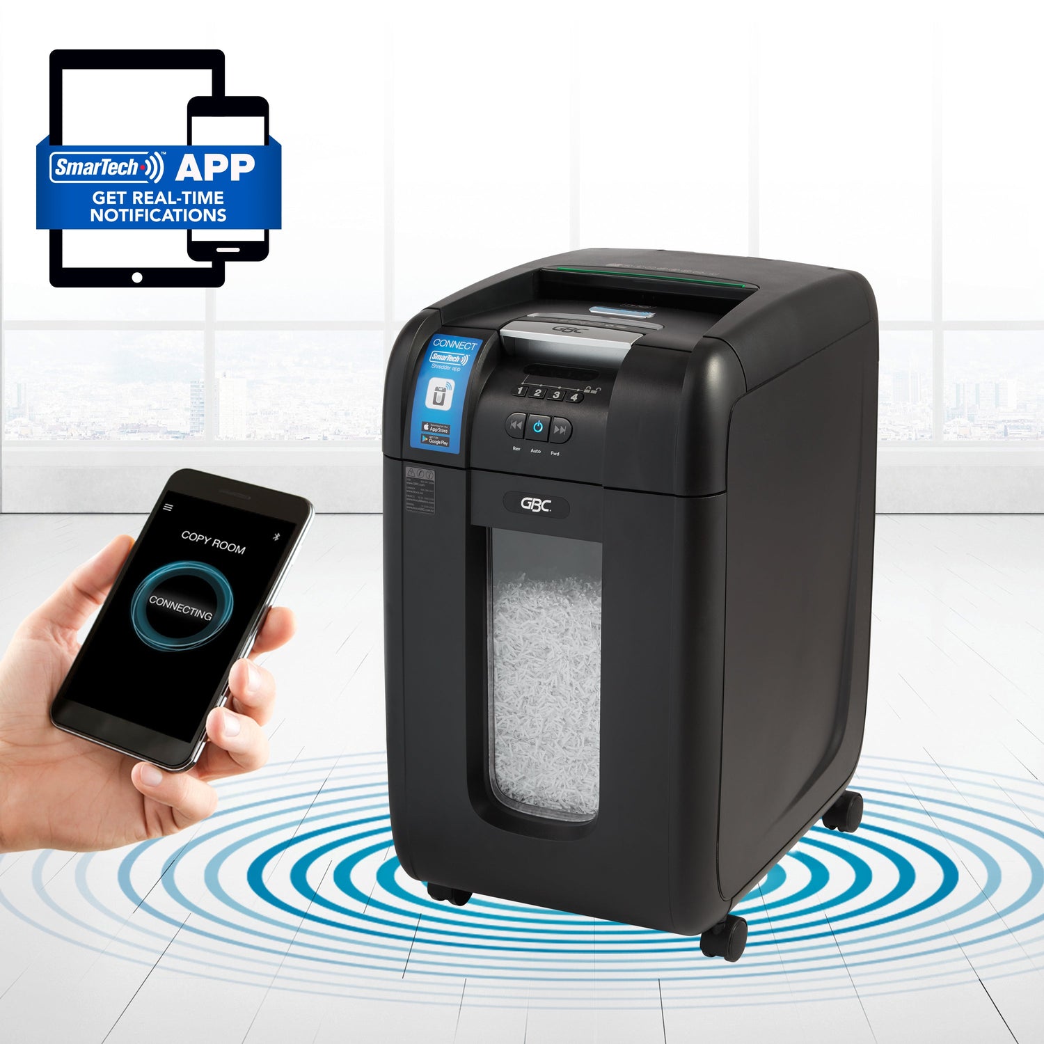 Security level P-4 – Shredder Warehouse