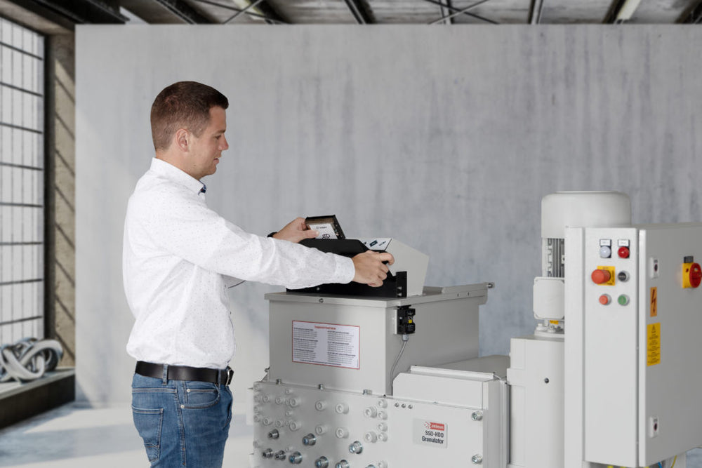 SSD and HDD industrial Shredder - Granulator – Shredder Warehouse